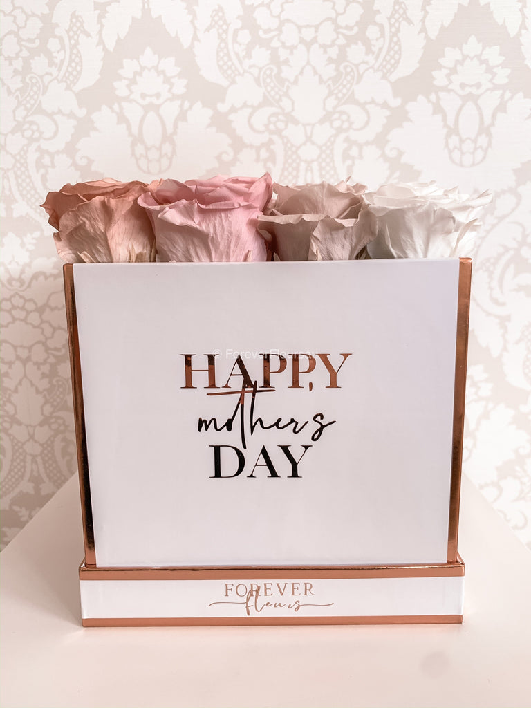 Forever Rose Box - Medium Vintage Ombre / Black Box | luxury bespoke ...